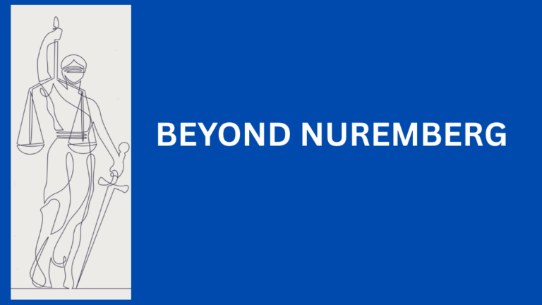 Southwest Jewish Congress | BEYOND NUREMBERG: The Pursuit of Justice ...